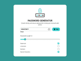 React Password Generator [ReactJS Challenge #2]